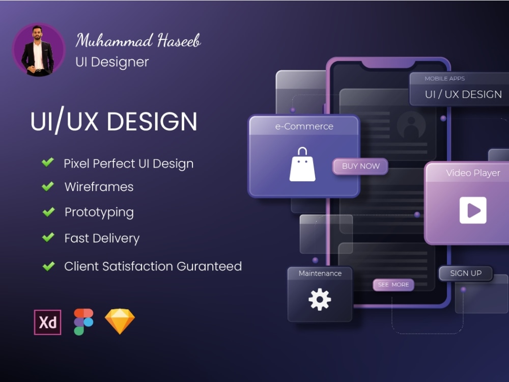 A Responsive UI UX App design. | Upwork