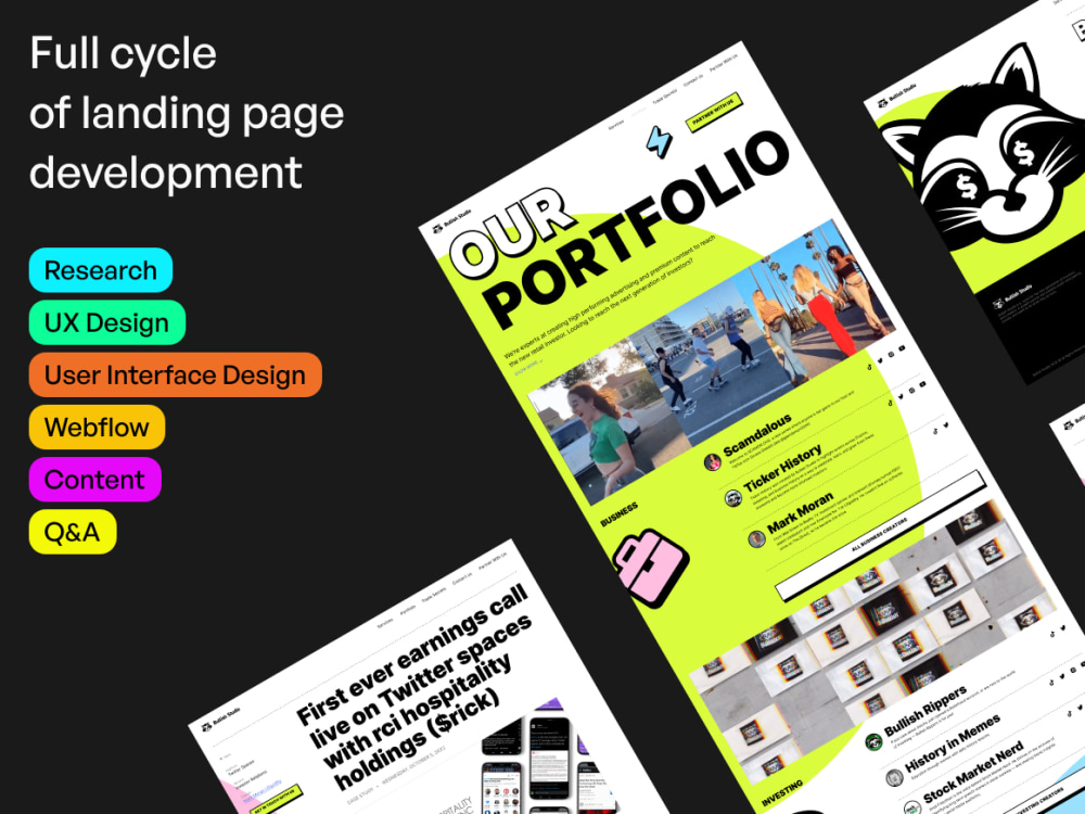 Conversion Landing Page Web Design: Where Clicks Meet Success | Upwork