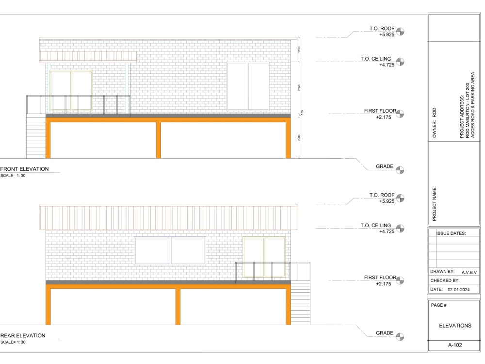 A High-Quality architectural drawing set | Upwork