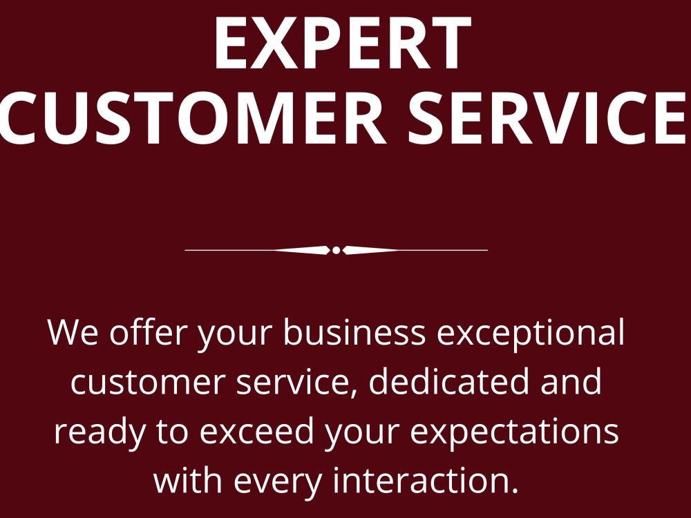 Exceptional, dedicated customer service for your business | Upwork