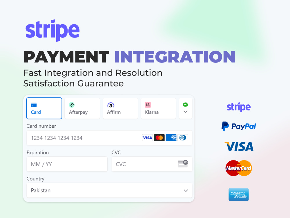 PayPal or Stripe Payment Gateway Integration Into Your Web Application | Upwork