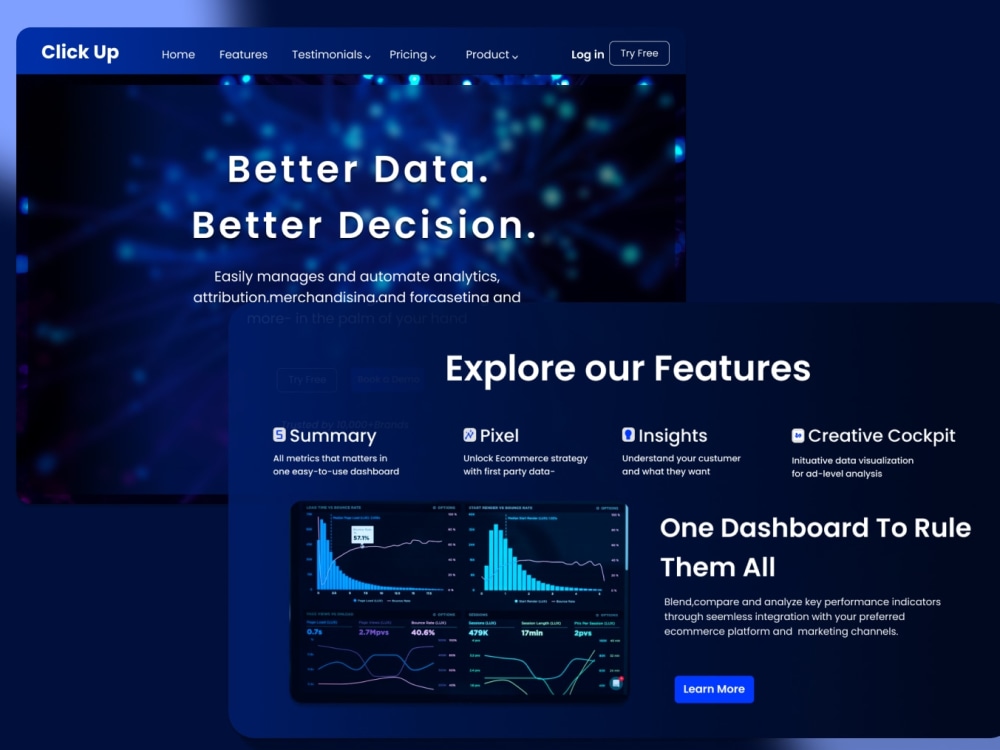 A clean and sleek ui/ux design in figma | Upwork