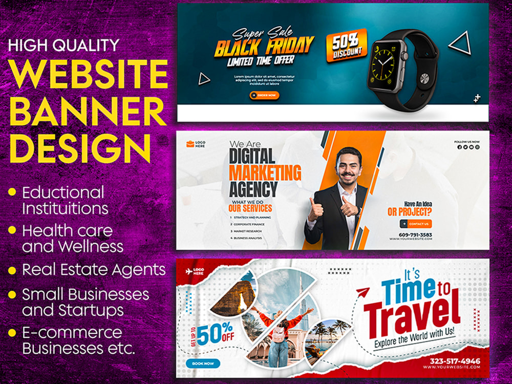 Hero Image For Banner Ads, Website Banner, Website Header, & Shopify ...
