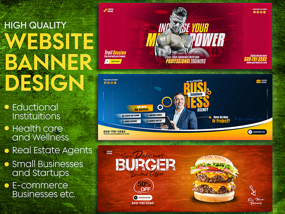 Hero Image For Banner Ads, Website Banner, Website Header, & Shopify ...