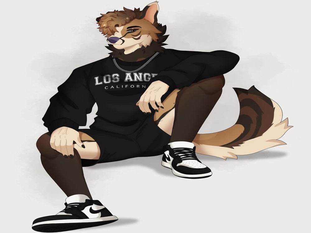 Stunning 2d furry, pfp, OC, bara, chibi, game art, and gay illustrated ...