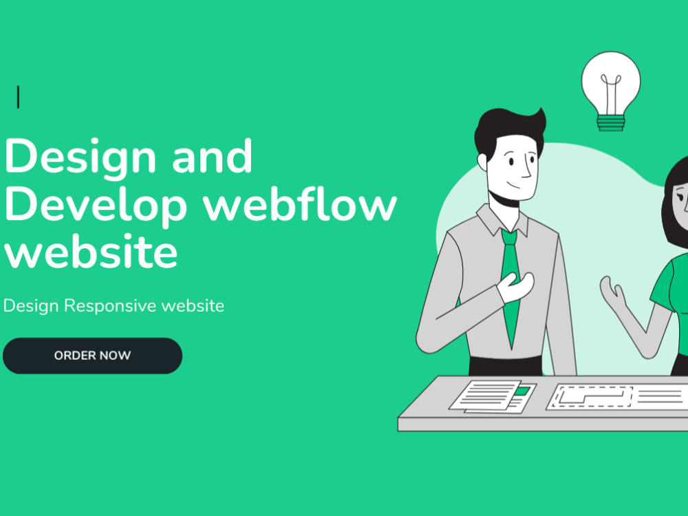 Design or redesign webflow website | Upwork