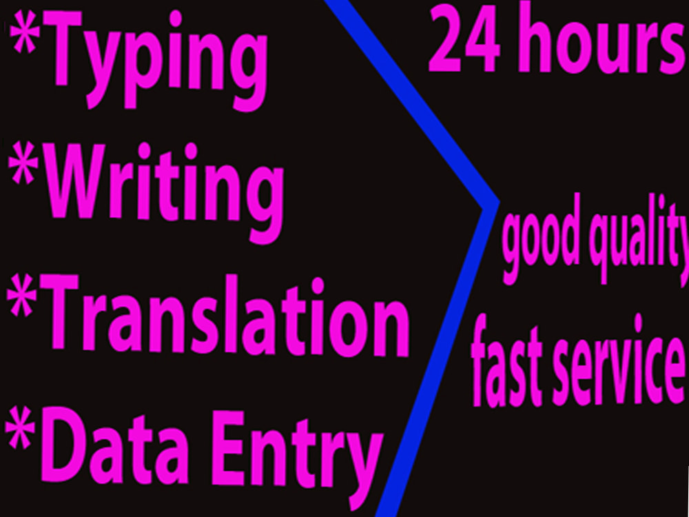 Data entry /content writing/PDF word convert/ translation service | Upwork