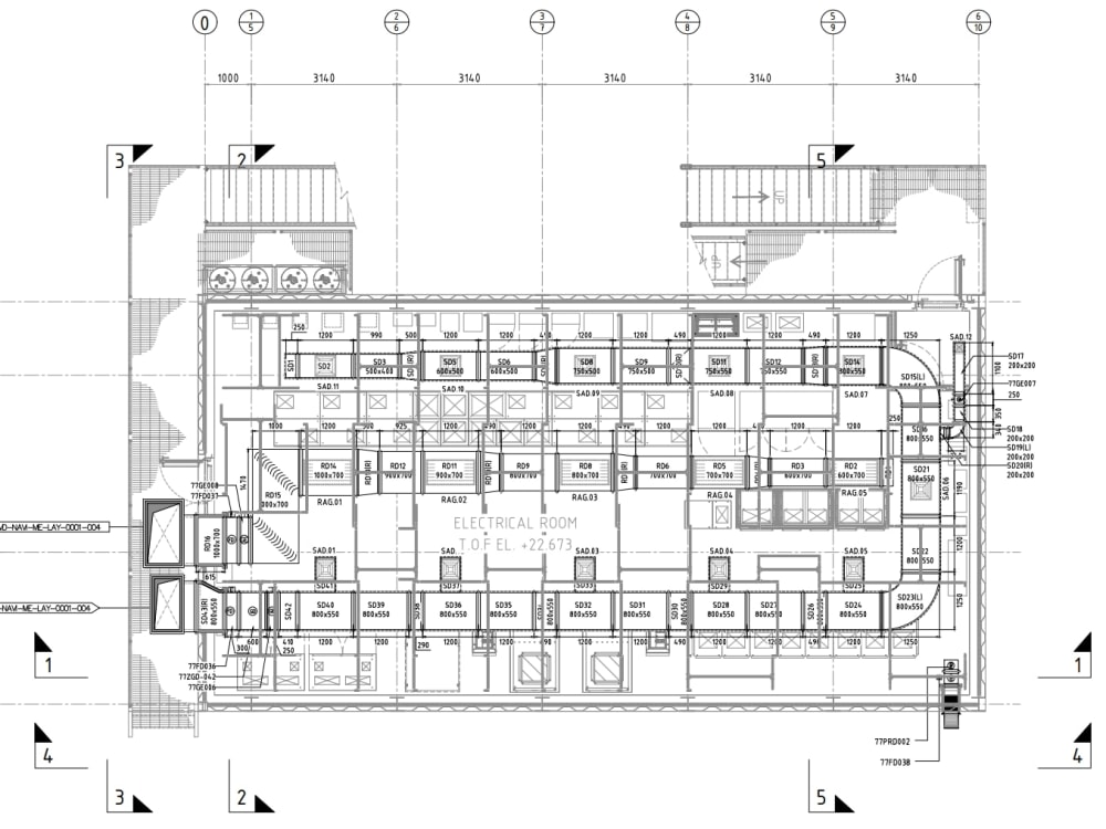 HVAC Ducting Shop Drawing Layout Design 2D | Upwork
