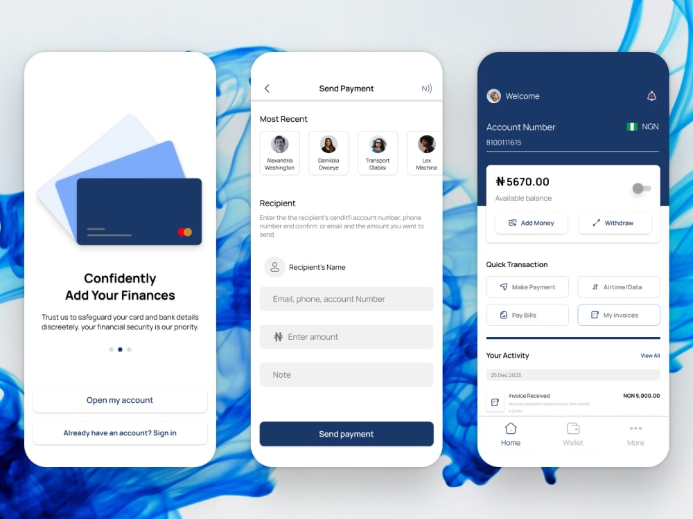 A design UX UI for mobile app, website, automative software | Upwork