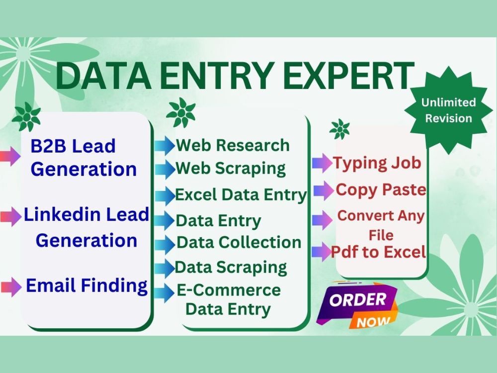 Accurate and timely data entry, Copy Paste, manual Typing PDF to Excel-Word | Upwork