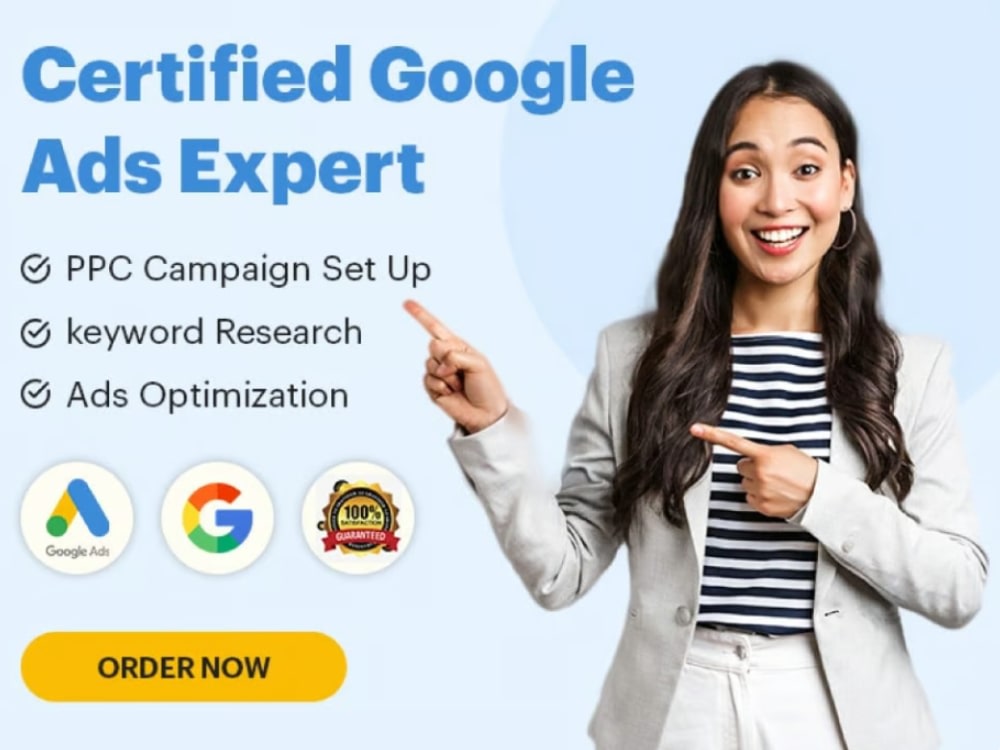 Certified Google Ads Expert, Google Ads Campaign Set Up & Management ...
