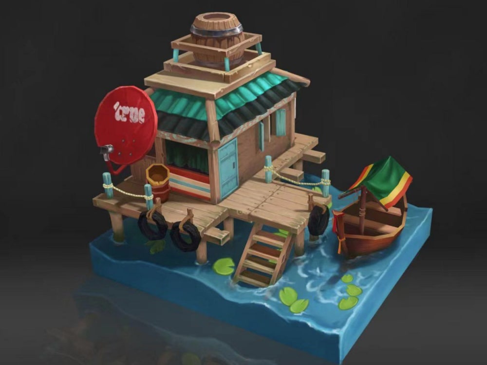 A very exquisite and creative 3D model | Upwork