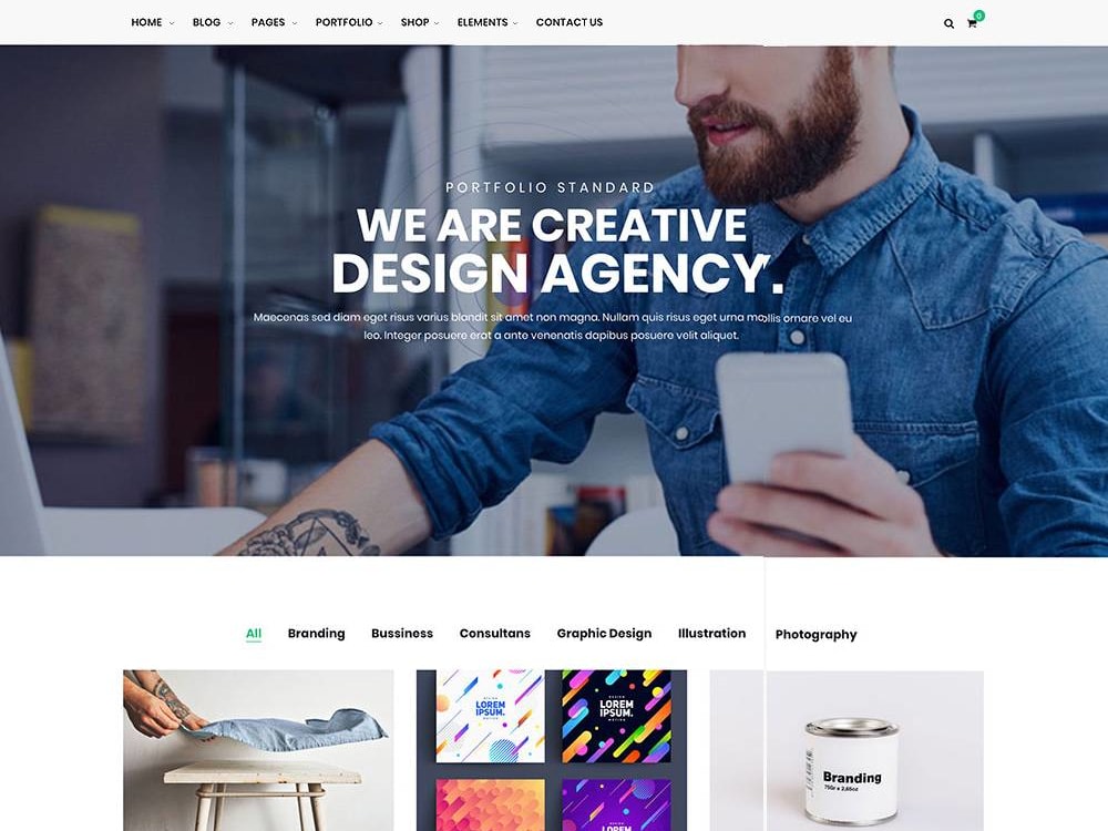 Professional Responsive Portfolio Website in WordPress | Upwork