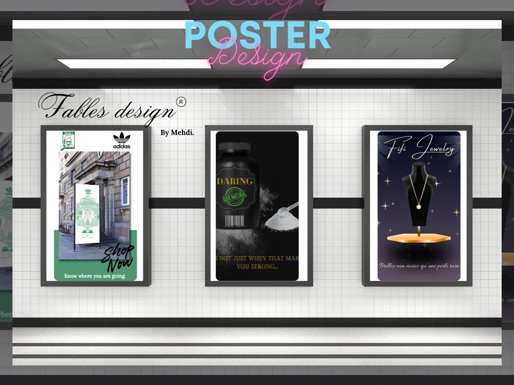 Captivating posters and postcards that elevate your brand | Upwork