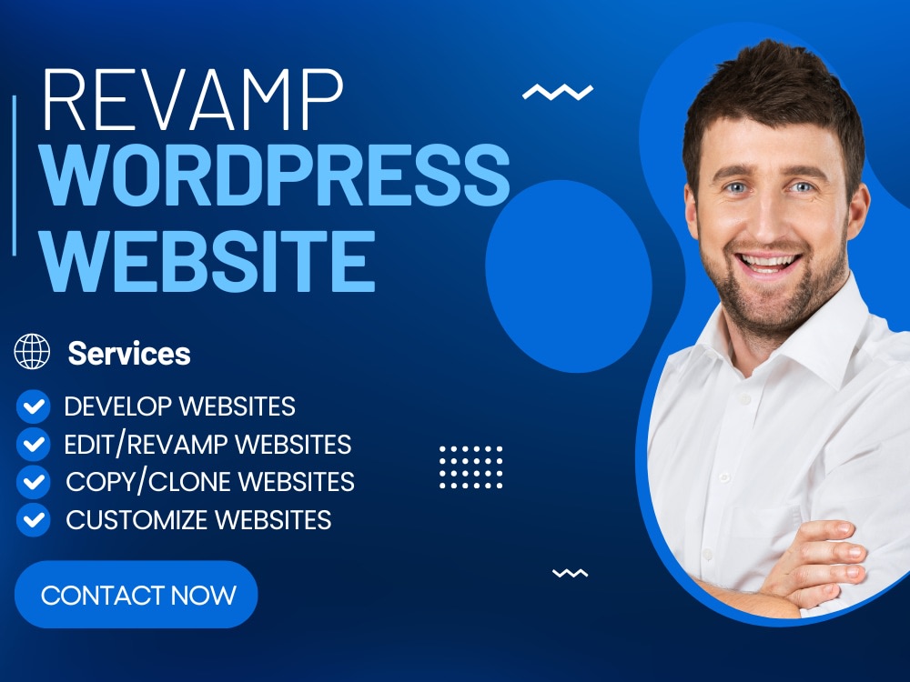 Edit revamp clone WordPress Website | WordPress Business Ecommerce Website | Upwork
