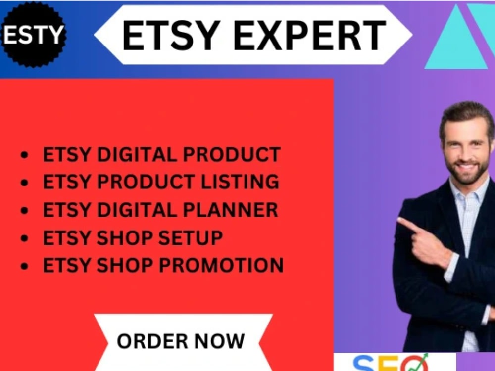 Esty promotion setup, esty design | Upwork