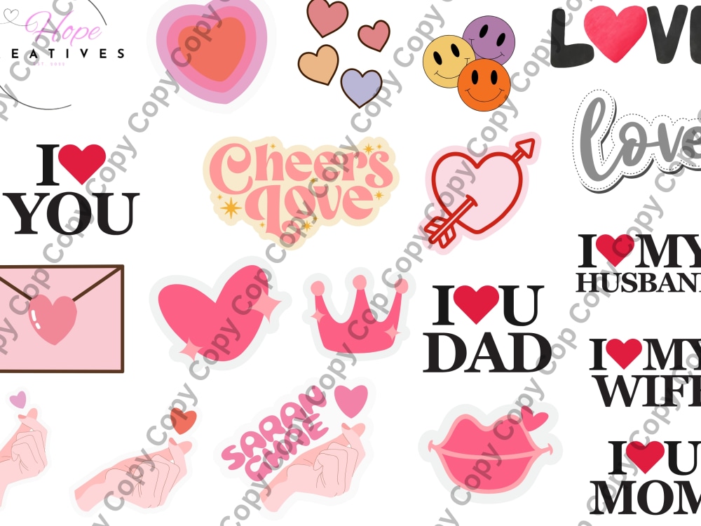 A downloadable Valentines Stickers | PDF | DIY | Printable ...