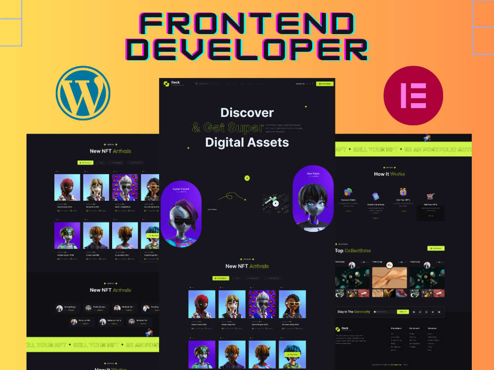 Design and Re-Design Website using WordPress | Web Developer, Frontend Dev | Upwork