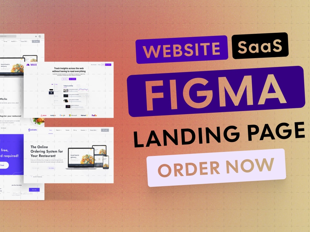 A modern Figma landing page UI Design with high value UX | Upwork