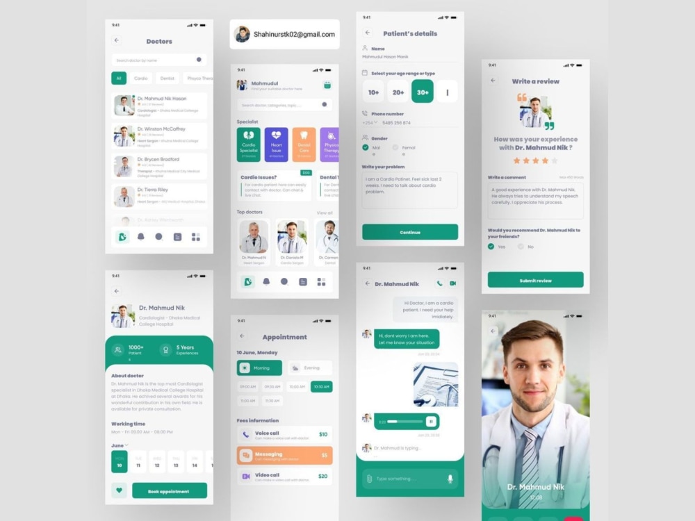 App UI UX design or mobile app UI UX design in figma | Upwork