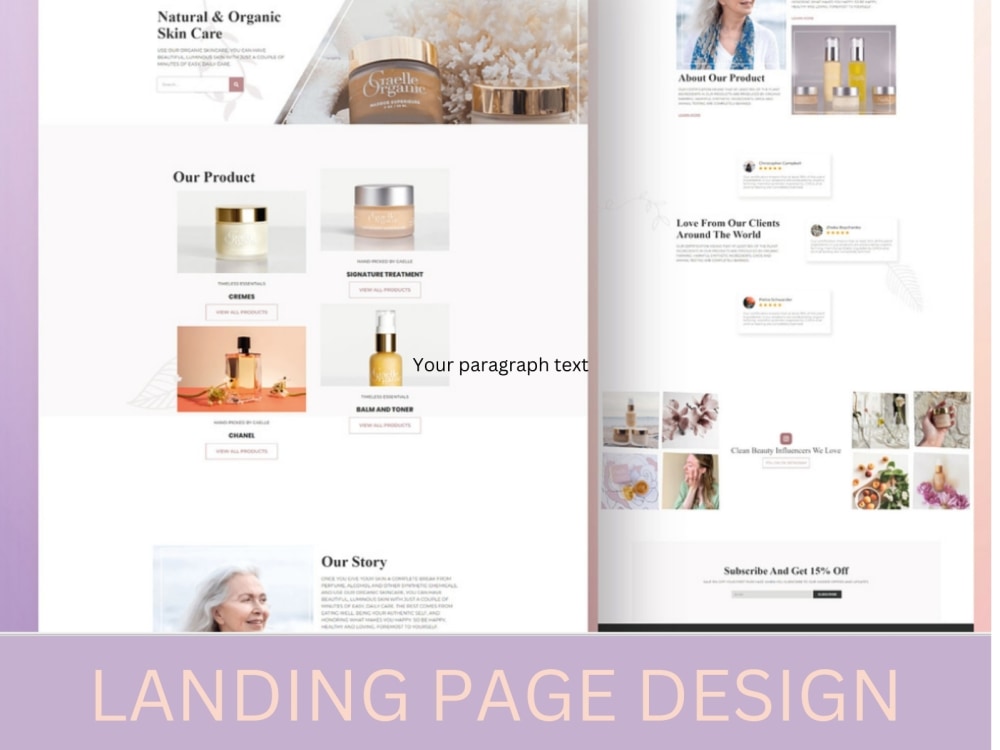 WordPress Landing Page | Elementor Landing Page Design | Upwork