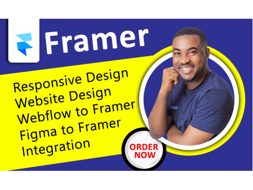 A converted figma to framer, framer responsive website design | Upwork A converted figma to framer, framer responsive website design | Upwork