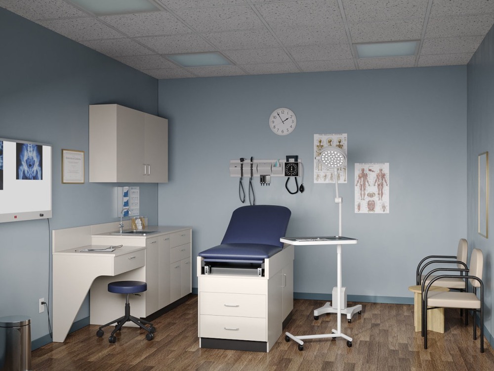Interior design of surgery room consultation room examining room with ...