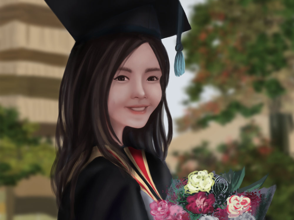 A stunning original character, fanart in semi realism style | Upwork