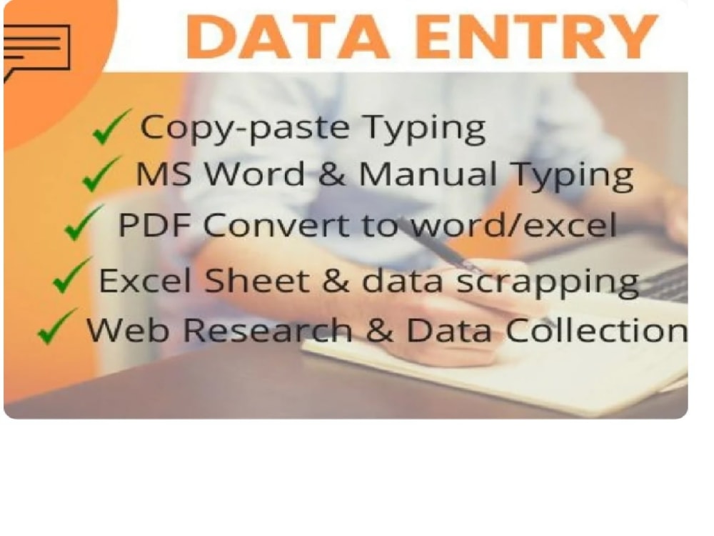 Copy Paste data entry, manual typing, convert PDF to Word and Excel ...