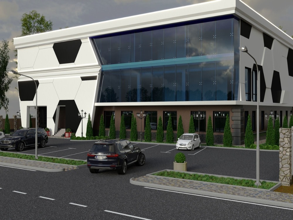 3d realistic commercial, 3d warehouse and factory with 3d render | Upwork