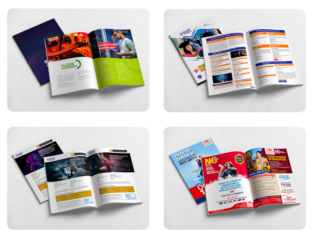 Brochures and reports to promote your business and distribute to ...