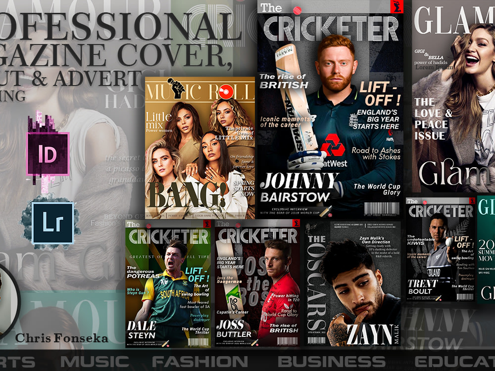 Professional stunning magazine cover designs ! | Upwork