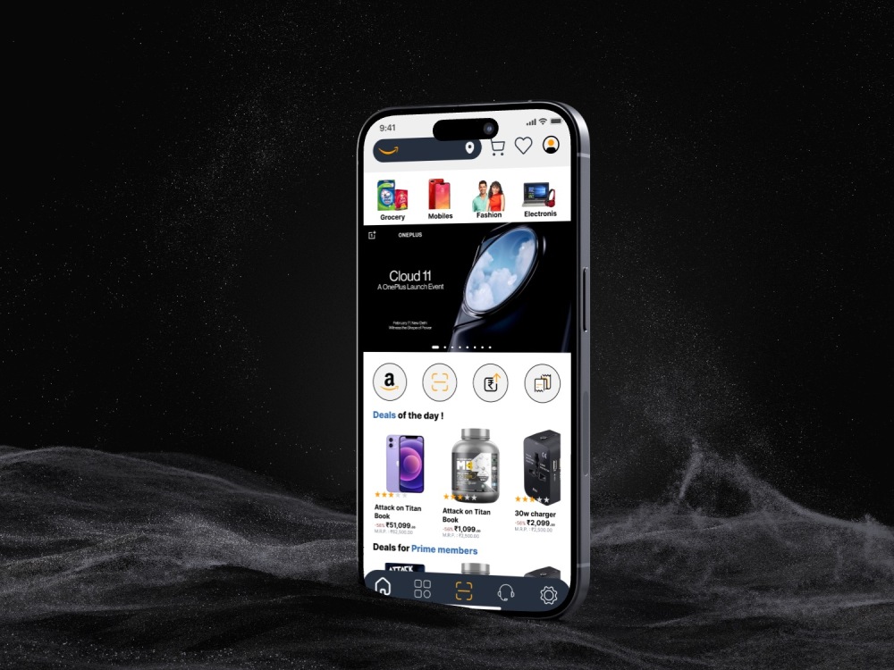 Amazon App Redesign: Enhancing User Experience | Upwork