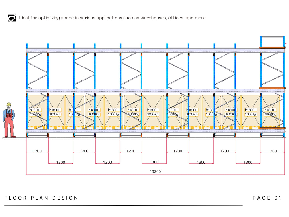 Rack Layout & Permit Drawings – Site Plan, Elevations, Egress | Upwork