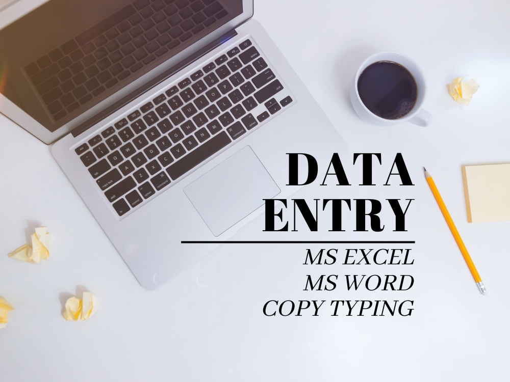 Data entry, Copy typing, Microsoft Word and Excel | Upwork