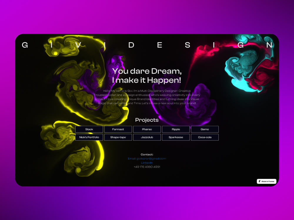 A fantastic responsive Web or App UI Design making you a Phenomenon ...