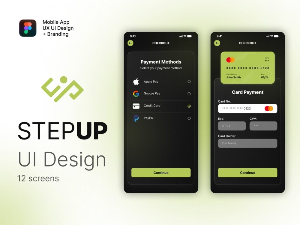 A custom UX UI design for your mobile app in figma | Upwork