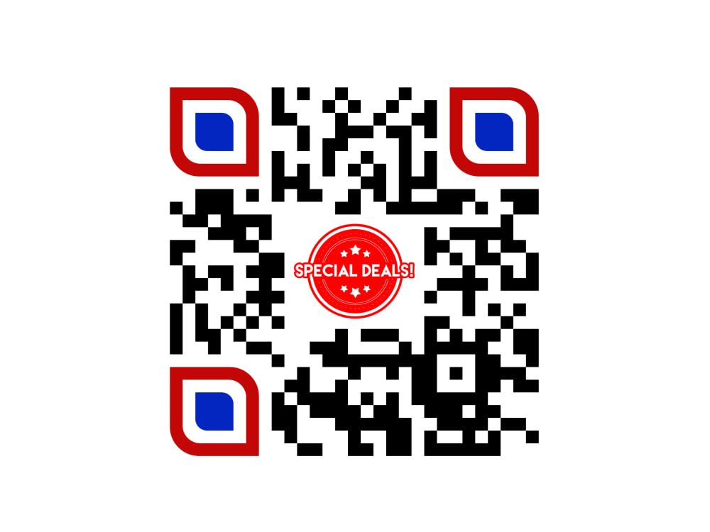 A fantastic professional business QR code design with your logo | Upwork