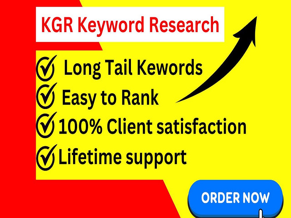 Professional KGR keywords for rankling top | Upwork
