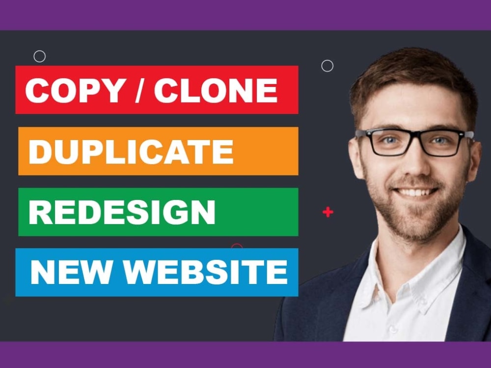 Redesign Revamp Copy Duplicate or Clone website by WordPress elementor pro | Upwork