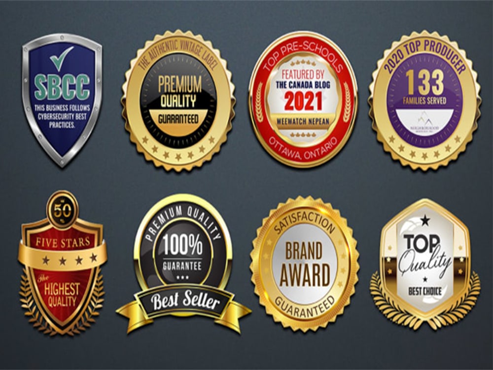 Professional badge, stamp, hipster, seal, retro vintage, award logo ...