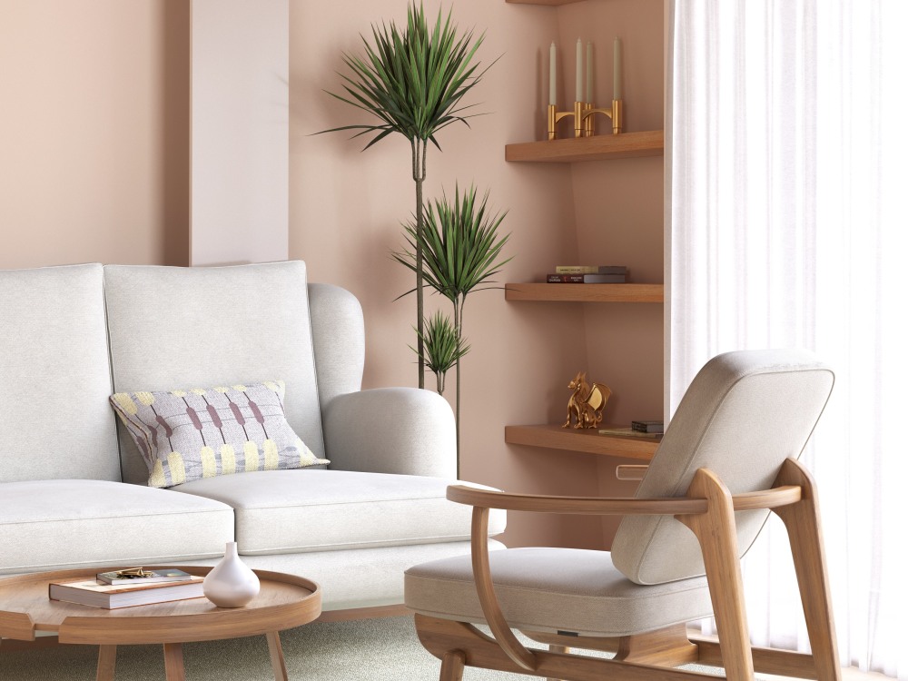 3D visualization of the interior using Autodesk 3dsMax, Corona render ...