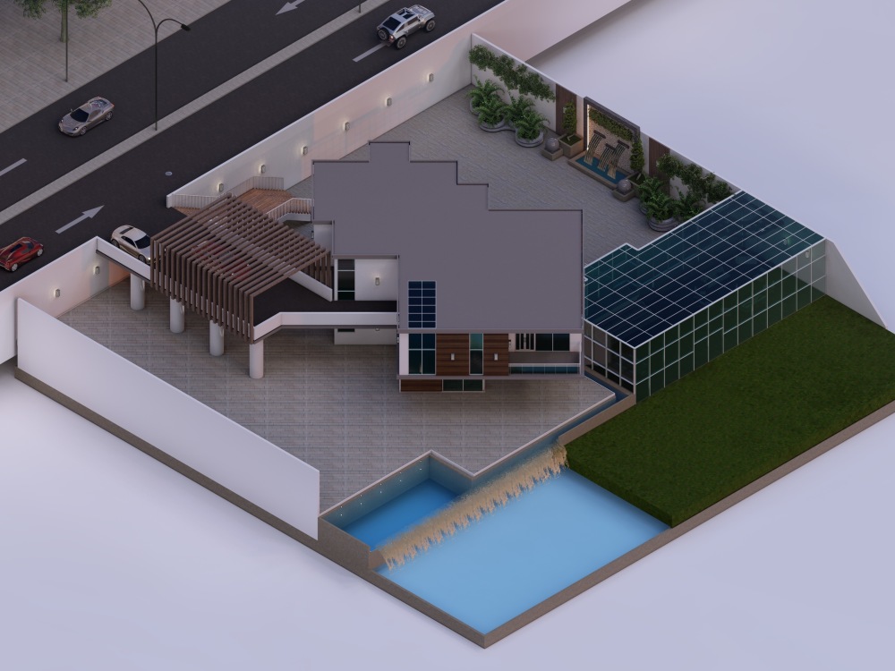 A super realistic 3D architectural rendering | Upwork