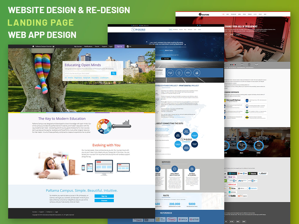Professional Website UI/UX Design, Landing Page Design, Web App Design ...