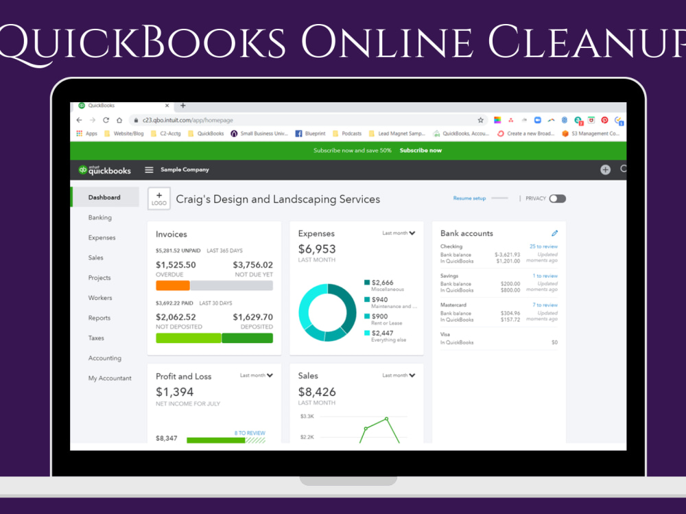 A Clean Up of your Books in QuickBooks & Xero | Upwork