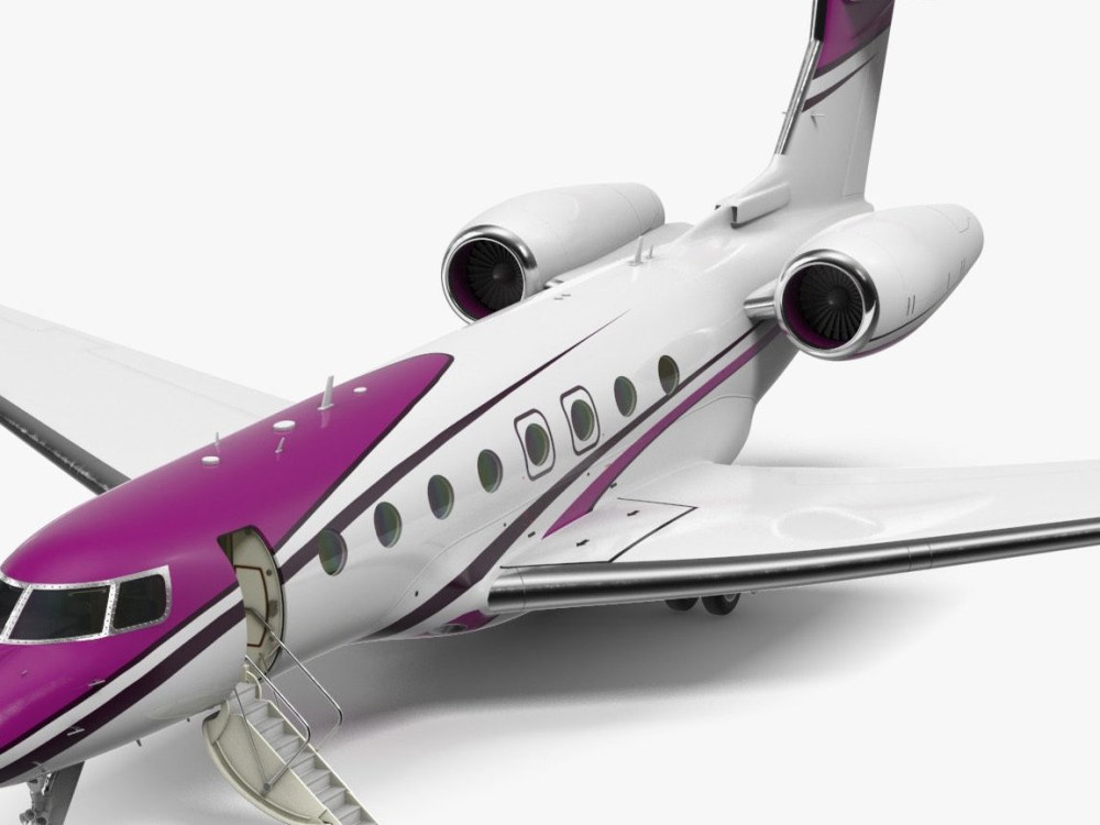 3d airplane modeling, 3d aircraft, business jet render and helicopter ...