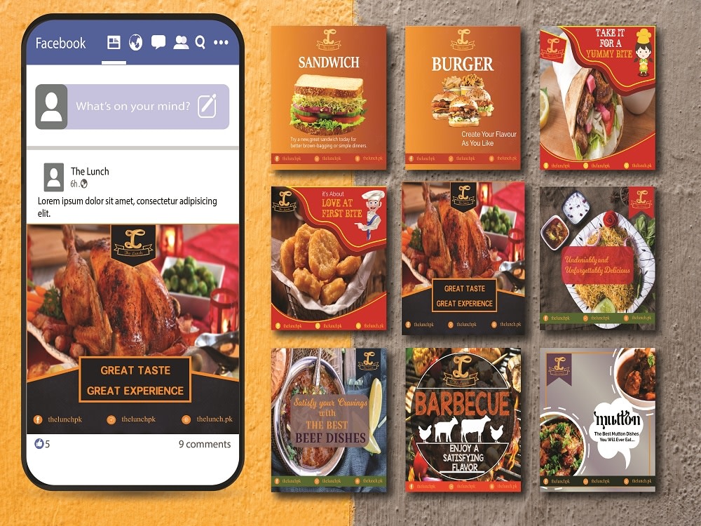 An eye-catching social media post. | Upwork