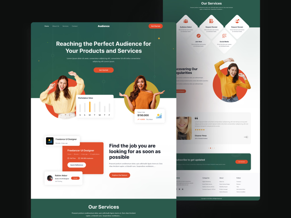 Website ui design, dashboard, mobile app ui design, ui ux design in ...