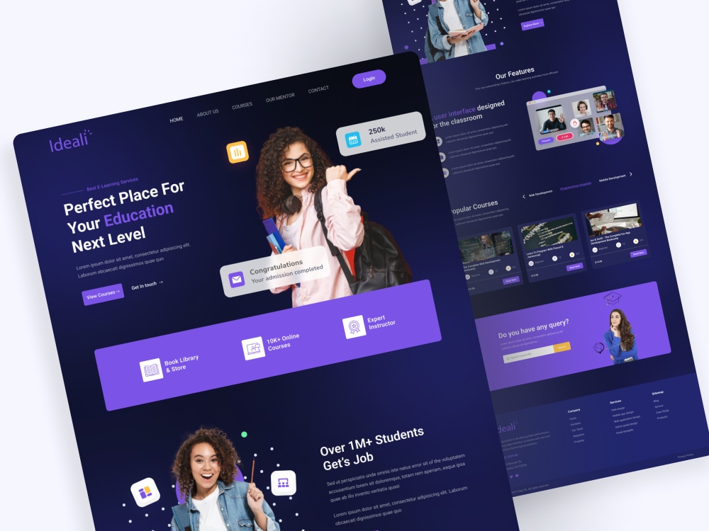 Website ui, figma website design, website ui design, figma design ...