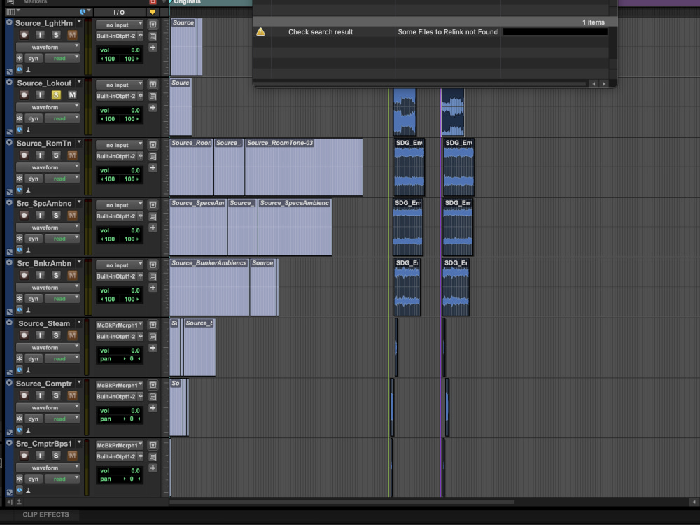 Pro Tools Operator for Audio Editing, Movies, Music, TV, Video Games ...
